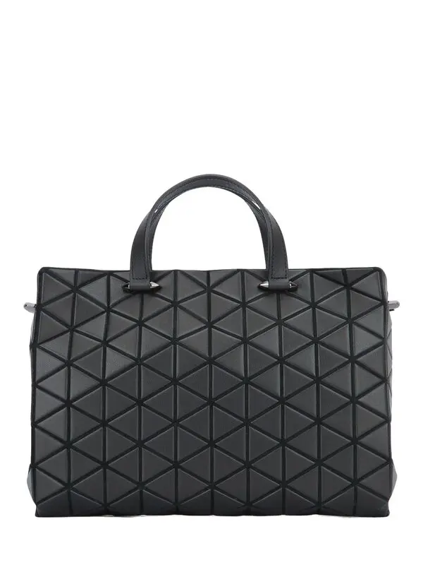 BAOBAO Tonneau Matte Leather Handbag - Matteblack