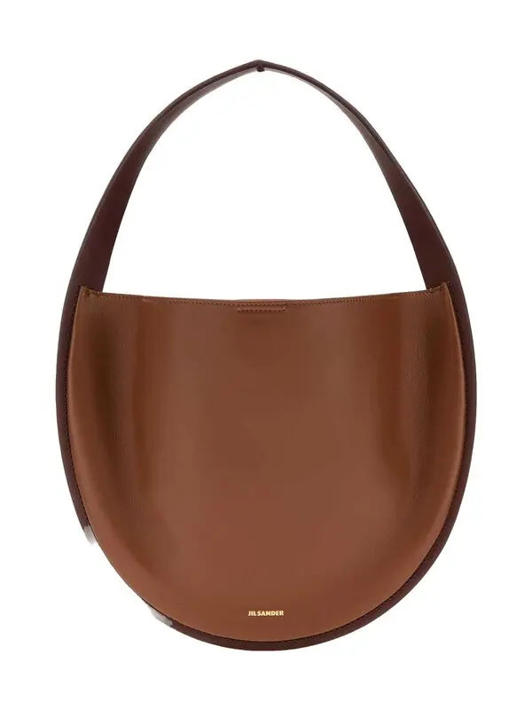 JIL SANDER Pivot Mini Shoulder Handbag - Camel