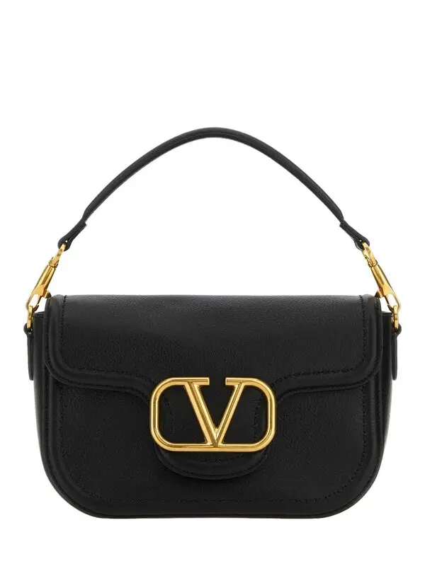 Valentino Garavani Alltime Mini Shoulder Handbag - Black