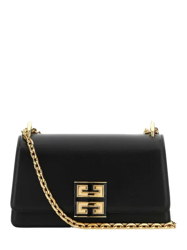 Givenchy Actually Removed Color: Mini 4g Leather Small Shoulder Crossbody Bag - Black