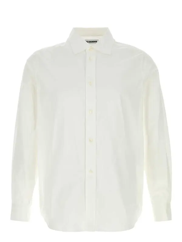 JIL SANDER Poplin Shirt - White