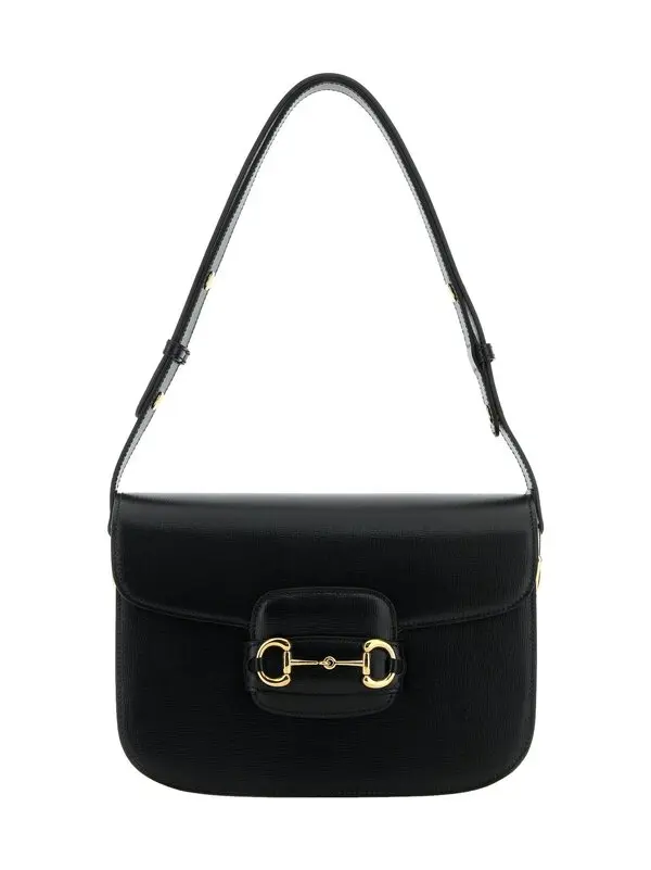 Gucci 1955 Horsebit Leather Shoulder Bag - 1000