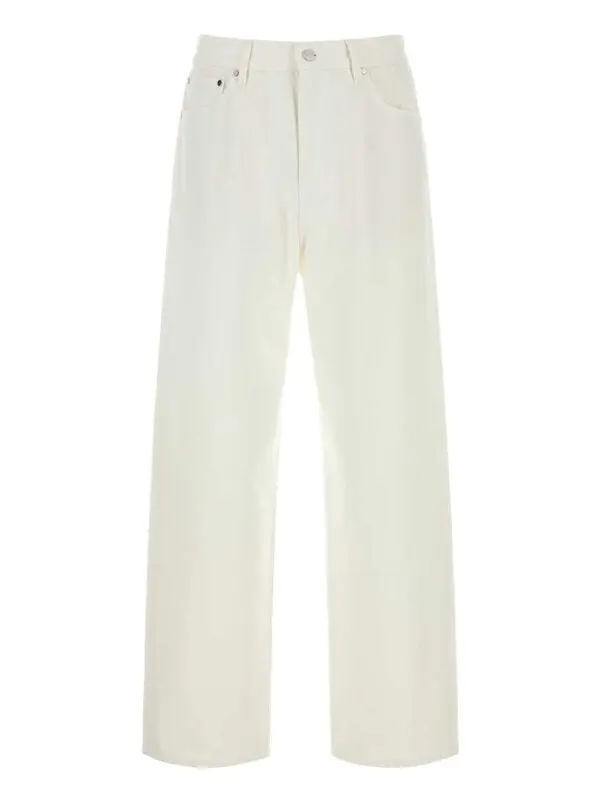 JIL SANDER Clean Denim Jeans - White