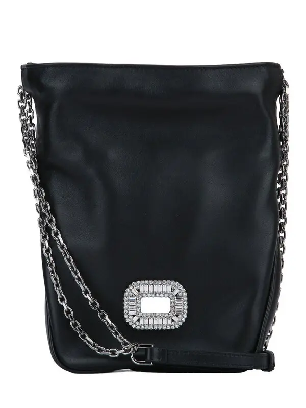 ROGER VIVIER Pilgrim Nano Mini Pocket Bag - Nero