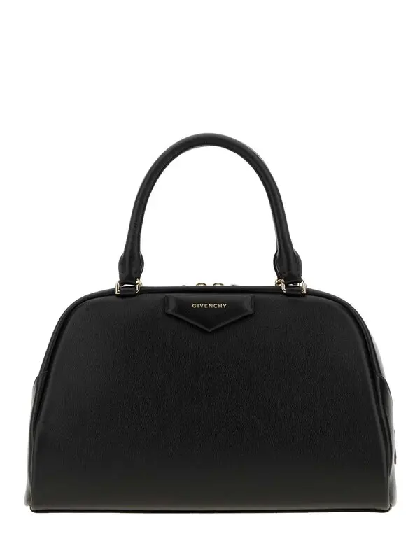 Givenchy Leather Medium Antigona East-west Soft Handbag - Black