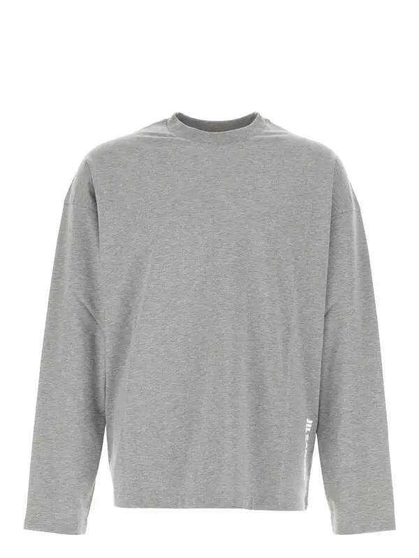 JIL SANDER Cotton T-shirt - Grey