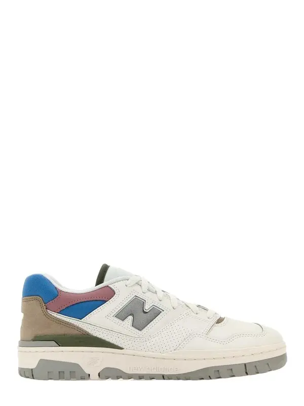 NEW BALANCE 550 Leather Lace-up Sneakers - Multicoloured