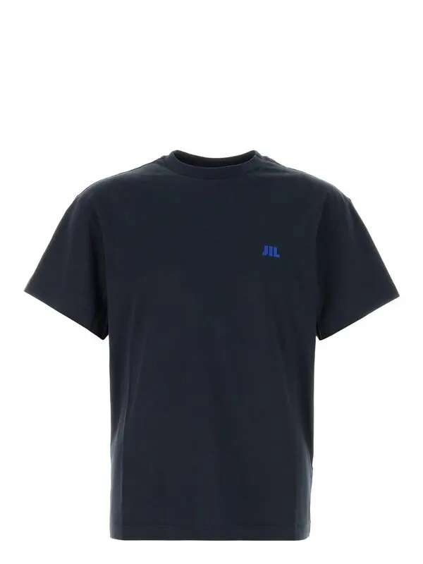 JIL SANDER Midnight Cotton T-shirt - Black