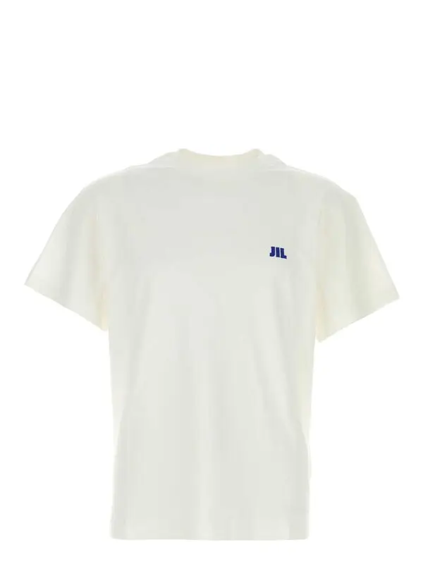 JIL SANDER Cotton Crewneck T-shirt - White