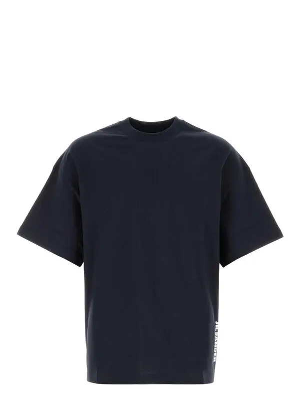 JIL SANDER Cotton T-shirt - Blue