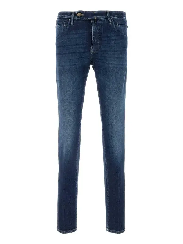 Incotex Stretch Denim Jeans - Blue