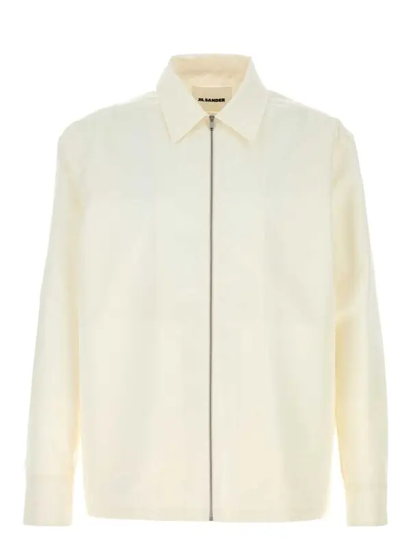 JIL SANDER Poplin Shirt - White