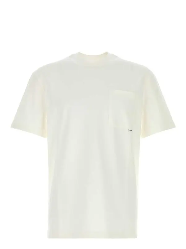 JIL SANDER Minimalist Cotton T-shirt - White