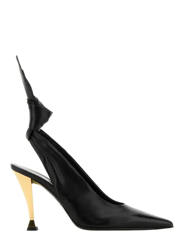 Givenchy Nappa Leather Beauv Pumps 9.5 Cm Heel - Black