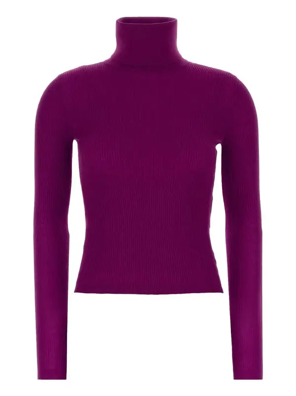 Saint Laurent Cashmere-blend Sweater - Purple