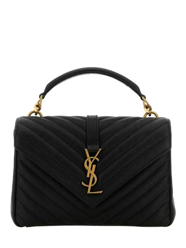 Saint Laurent Medium College Handbag - Black
