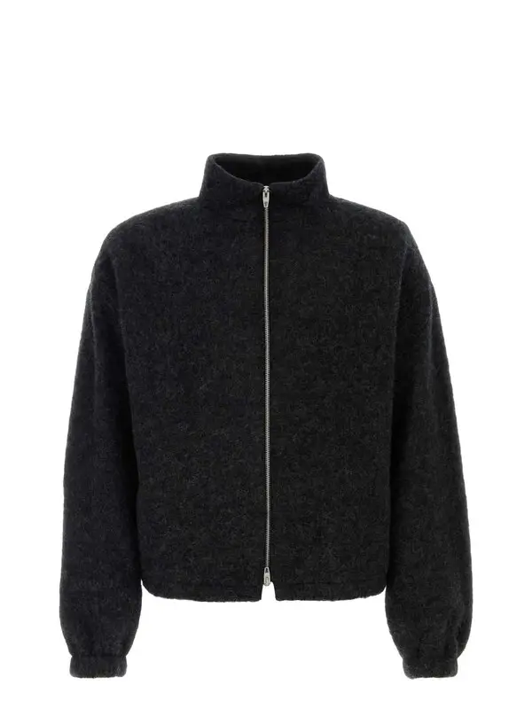 JIL SANDER Wool-blend Sweatshirt - Grey
