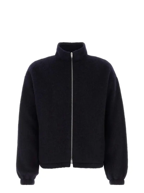 JIL SANDER Midnight Wool-blend Sweatshirt For - Blue