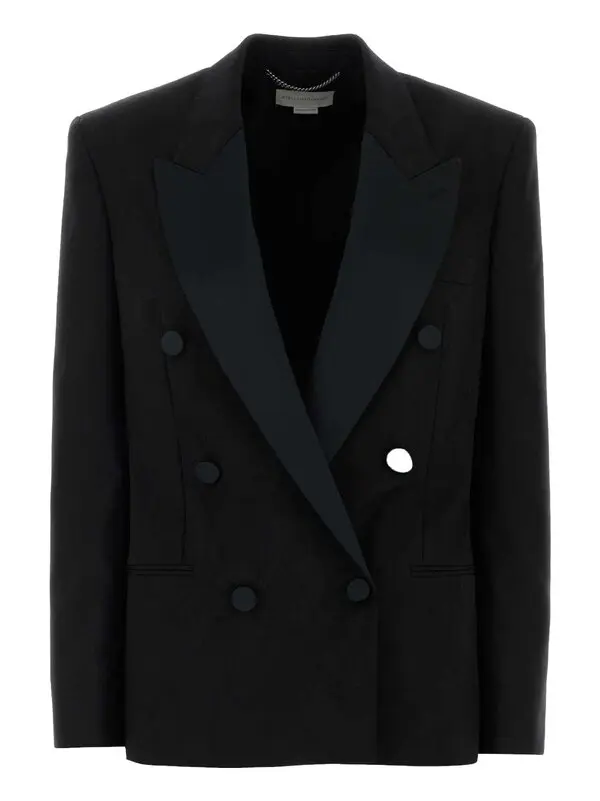 Stella McCartney Virgin Wool Blazer - Black