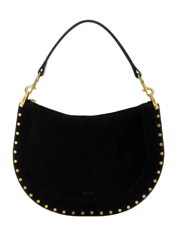 Isabel Marant Étoile Oskan Mini Suede Shoulder Handbag - Black