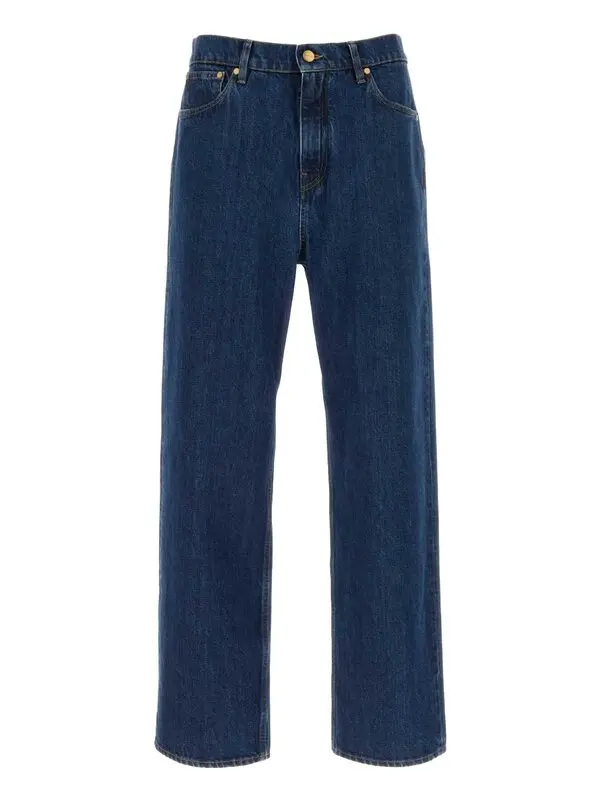 JIL SANDER Straight Leg Denim Jeans - Blue
