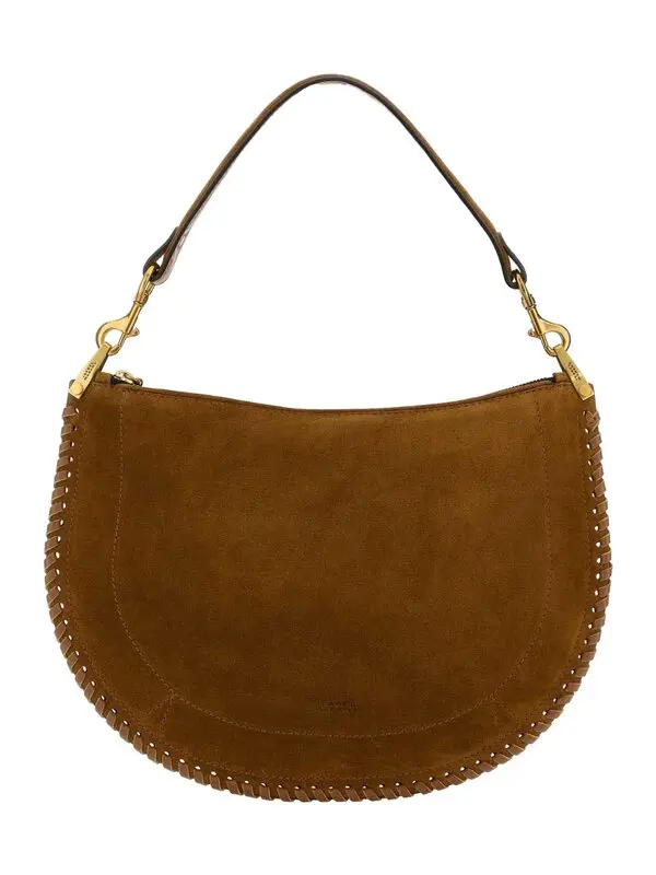 Isabel Marant Étoile Oskan Suede Shoulder Handbag - Camel