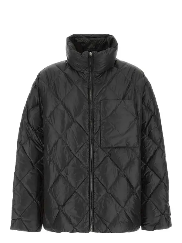 JIL SANDER Quilted Nylon Down Jacket - Black
