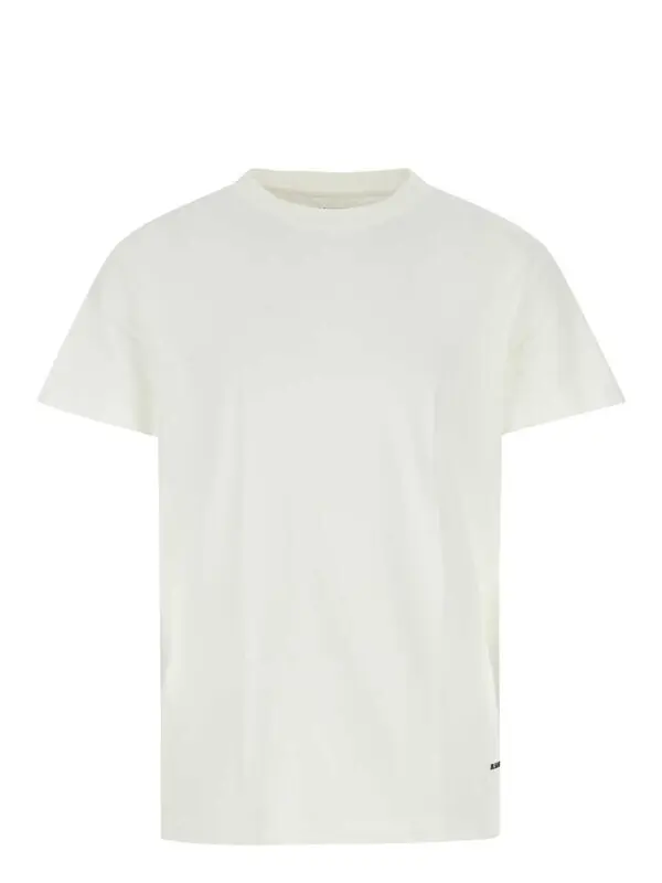 JIL SANDER Organic Cotton T-shirt Set - White