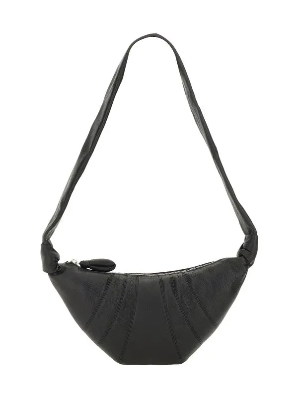 LEMAIRE Lemiare Quilted Leather Shoulder Bag - Black