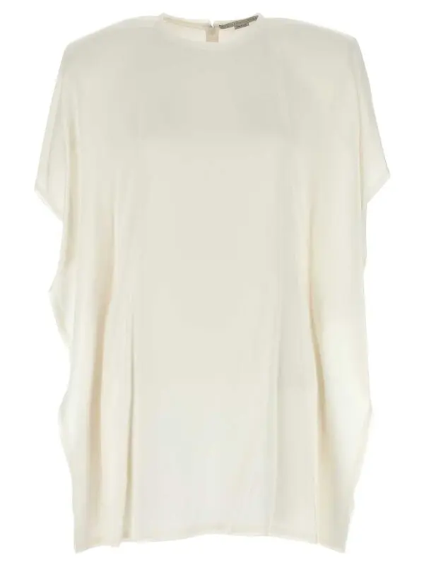 Stella McCartney Satin Mini Dress - White