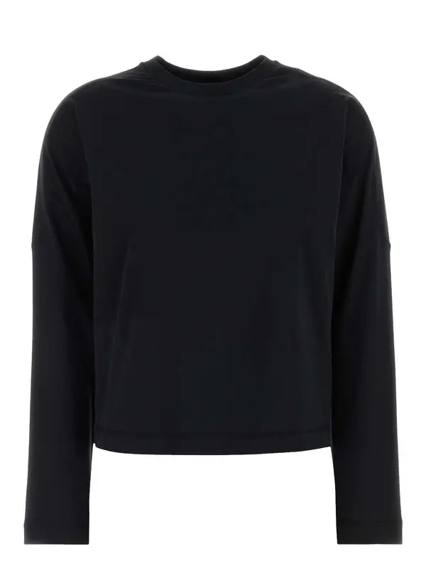 Herno Long Sleeve Cotton T-shirt - Blue