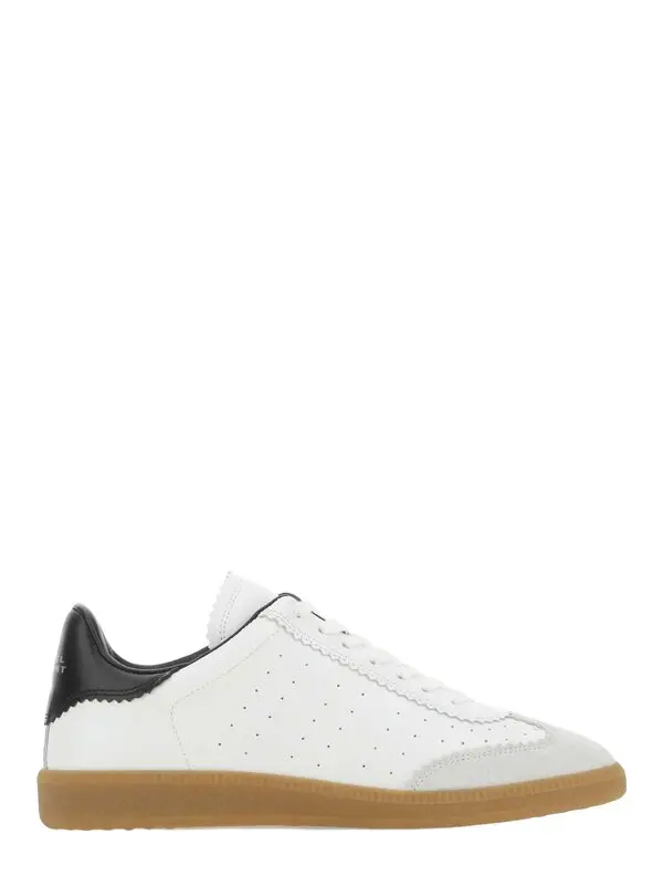 Isabel Marant Étoile Bryce Leather Lace-up Sneakers - White