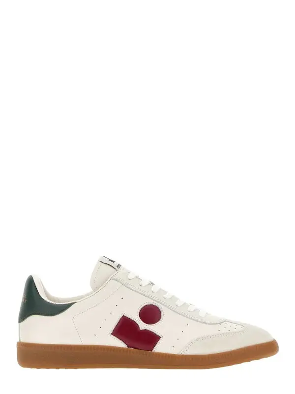 Isabel Marant Étoile Chalk Leather Bryce Sneaker - White
