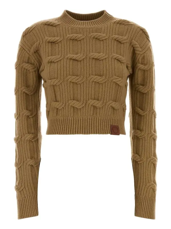 Stella McCartney Wool Sweater - Camel