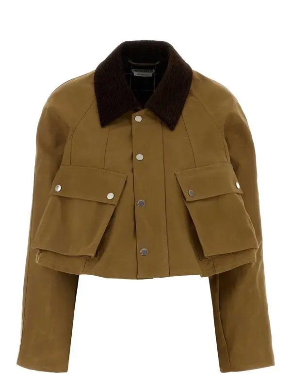 JW Anderson Cotton Jacket With Cupro Lining - Camel