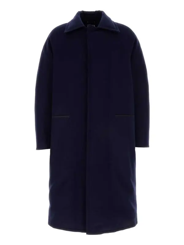 Zegna Cashmere Wool Jacket With Wool Lining - Blue