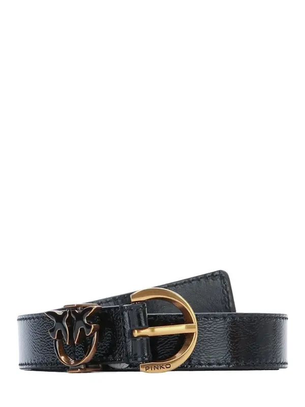 Pinko Belt Bag With Gold Tone Buckle - Z99q