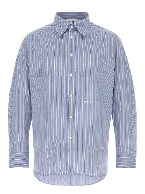 Givenchy Embroidered Poplin Shirt For - Stripped