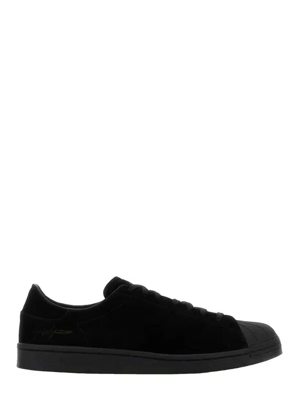 Y3 KURO Y-3 Kuro Suede Superstar Sneakers - Black