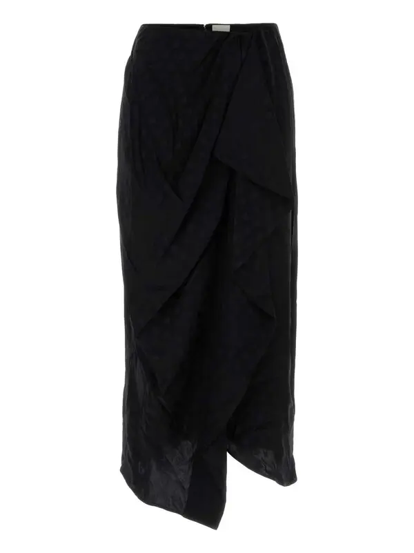 Isabel Marant Étoile Breen" Stretch Silk Skirt - Black