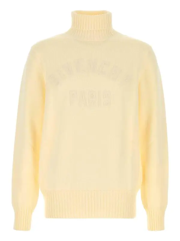Givenchy Ribbed Turtleneck Sweater - Yellow