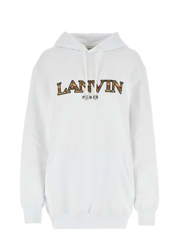 LANVIN Cotton Sweatshirt - White