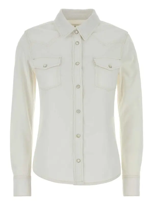 FRAME Denim Shirt - White