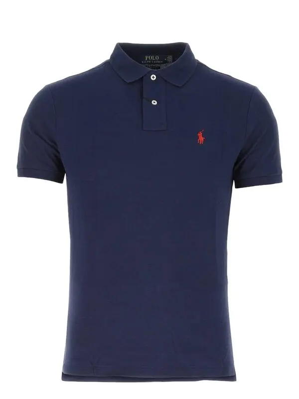 Polo Ralph Lauren Cotton Piqué Polo Shirt - Blue