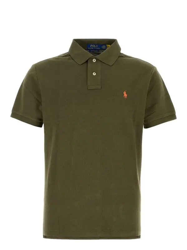 Polo Ralph Lauren Cotton Piqué Polo Shirt - Green