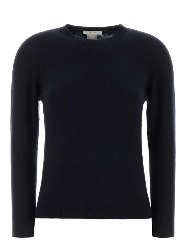 THE ROW Midnight Cashmere Noler Sweater - Blue