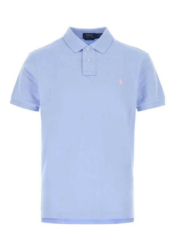 Polo Ralph Lauren Cotton Polo Shirt - Light Blue
