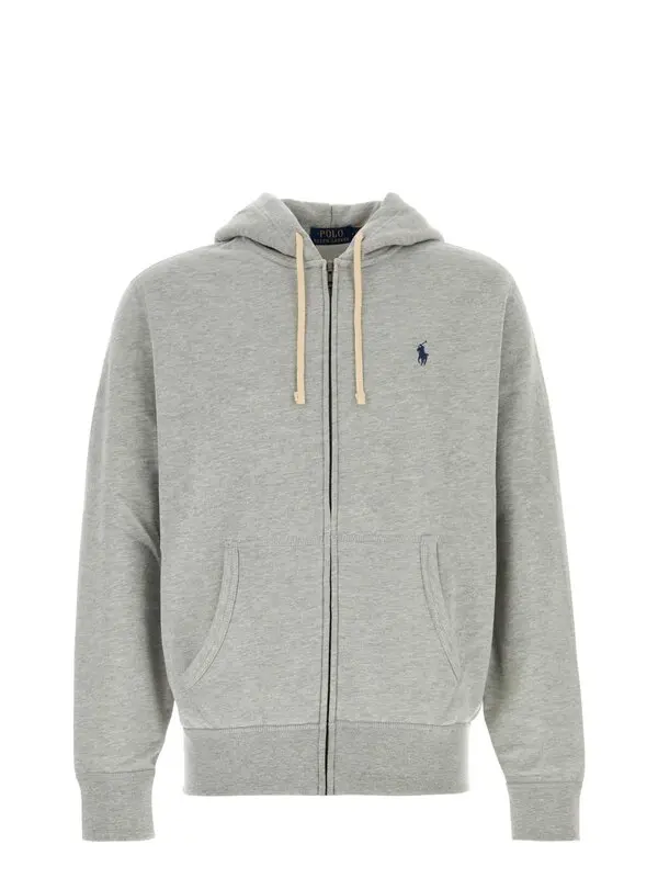 Polo Ralph Lauren Polo-style Cotton Sweatshirt For - Grey