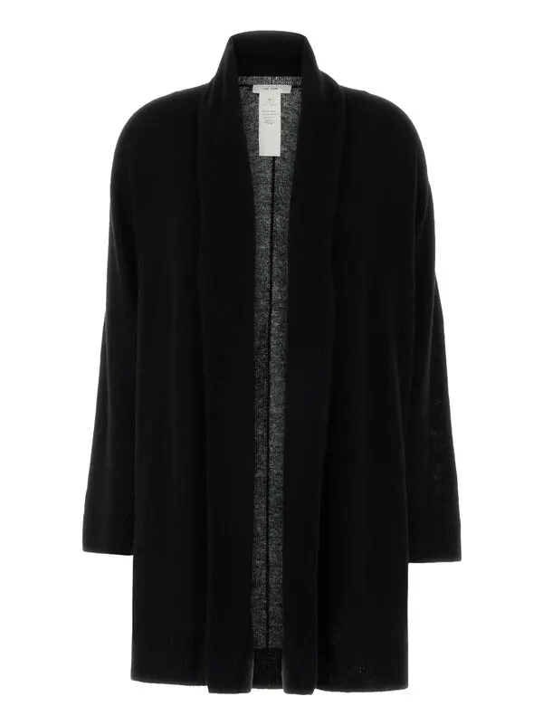 THE ROW Cashmere Ovaan Cardigan - Black
