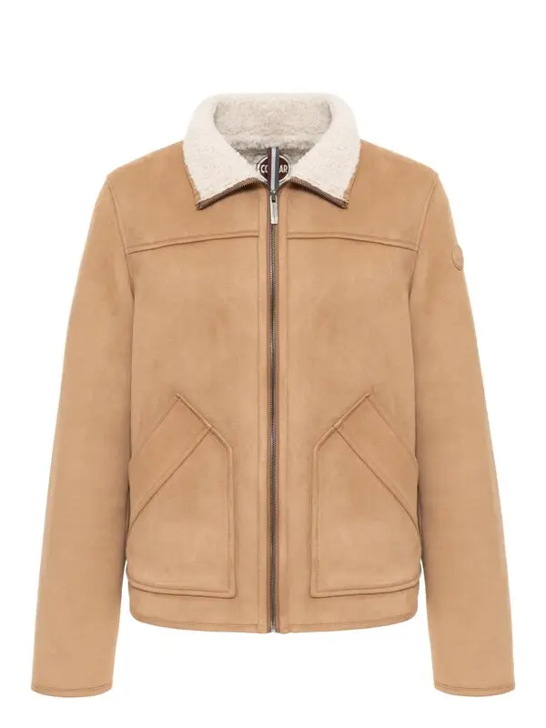 COLMAR Sherpa Collar Zip Jacket - Marrakech-white